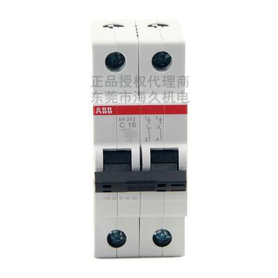ABB低压开关SH200系列交流断路器SH202-B10;2CDS212001R0105