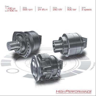 波克兰POCLAIN液压马达MHP系列