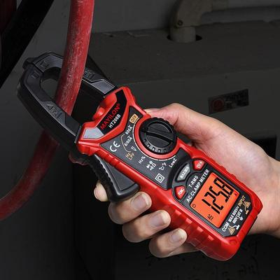 麦仪龙数字钳形万用表钳表电流表钳形表HT206B/D电容测量智能跨境
