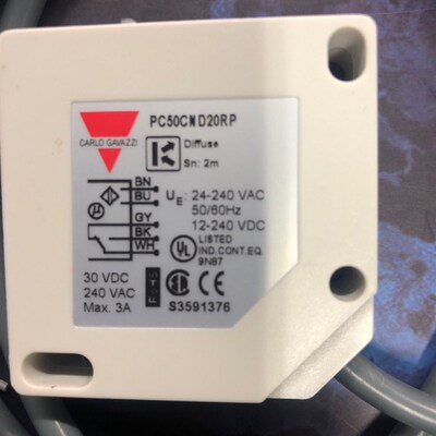 PC50CND2CRP原装进口瑞器佳乐方形继电器输出光电开关传感士01.5