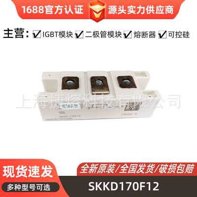 SKKD170F12  功率二极管模块 电子元器件 库存充足 量大价优