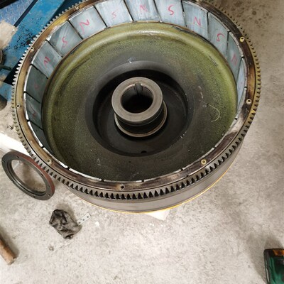 苏州通润曳引机磁钢片GTW8/GTS/GTW2主机无齿轮转子电梯磁缸轴承