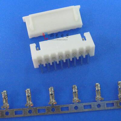 XH2.54-8AW 弯针座 XH-8P 90度 XH2.54 TJC3条形连接器1000只
