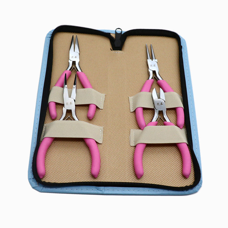 鬼工迷你钳子手工钳珠宝钳圆嘴钳小钳diy工具 尖嘴钳小手工饰品钳