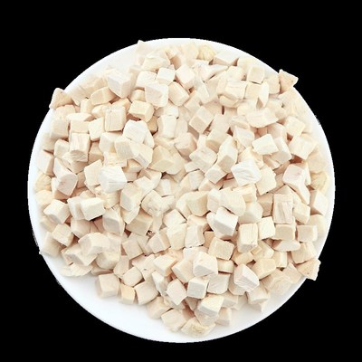 路斯冻干鸡胸肉鸡肉粒500g宠物狗狗猫咪零食营养训练奖励肉块肉条