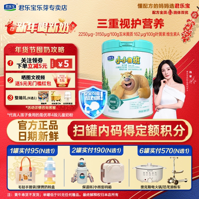 君乐宝小小鲁班4段诠力爱800g