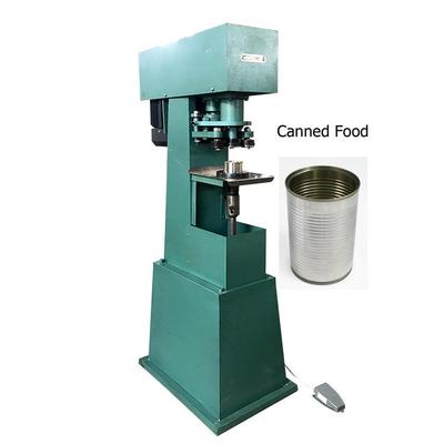 厂家定制半自动易拉罐封盖机100mm马口铁罐封罐机