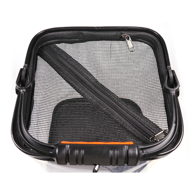 打水桶提绳钓鱼井用取水加厚透明可折叠活鱼桶便携海钓带盖桶