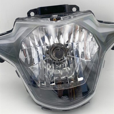 适用国4电喷USR125国四HJ125T-21前大灯前照灯车头灯大灯总成原装