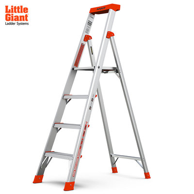 雷都捷特小巨人梯子家用多功能折叠人字梯加厚铝合金室内三步四步