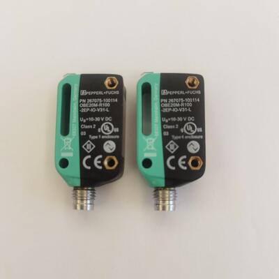 光电开关 激光对射 OBE20M-R100-2EP-IO-V31-L