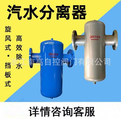 AS汽水分离器 DN250.300.350铸钢材质 蒸汽压力式法兰连接