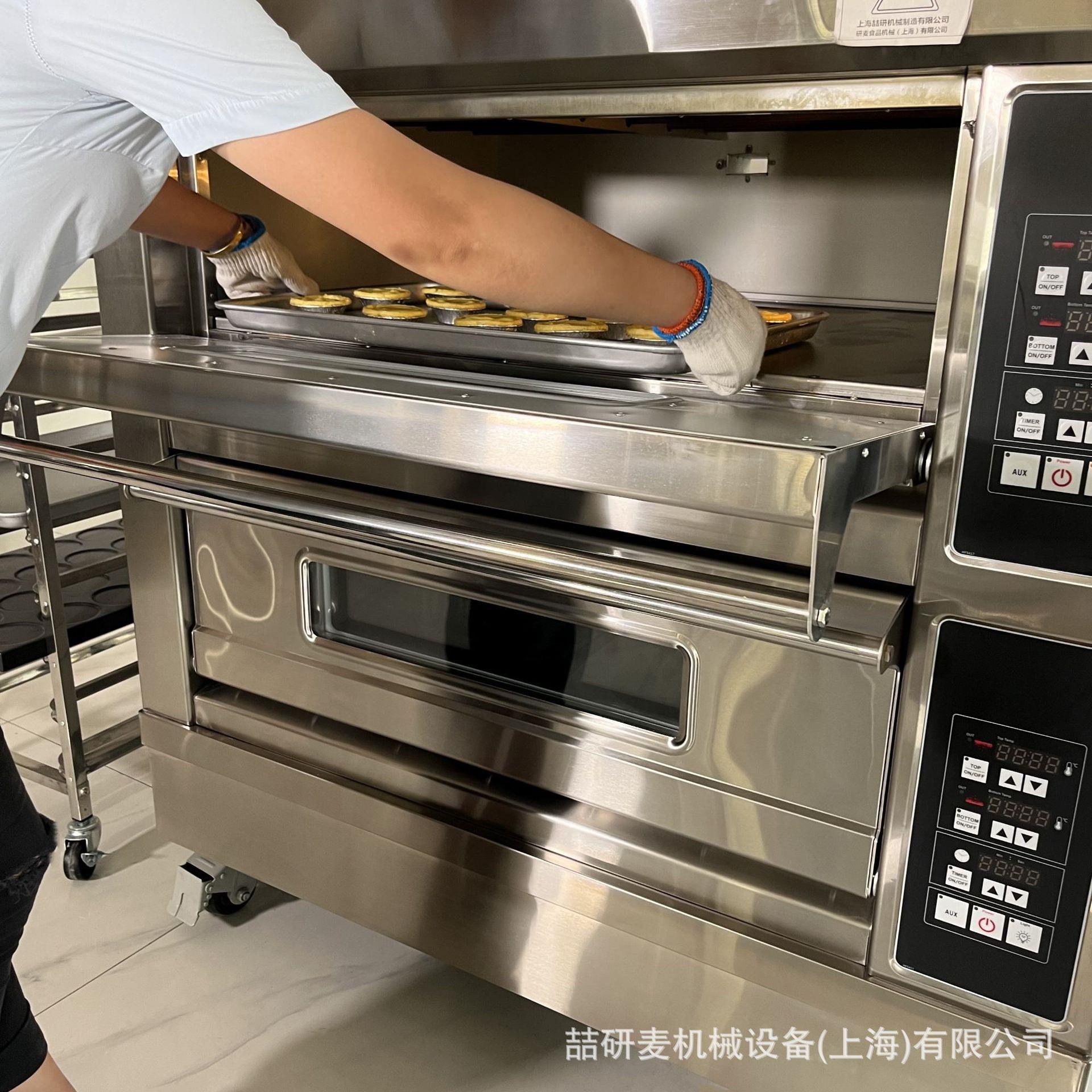 单层双层三层商用烤箱 按键控温烤炉 大型披萨蛋挞烤箱 Food Oven