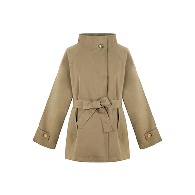 【妮娅粉丝专享】中长款羽绒服女韩版英伦风时尚鸭绒50180