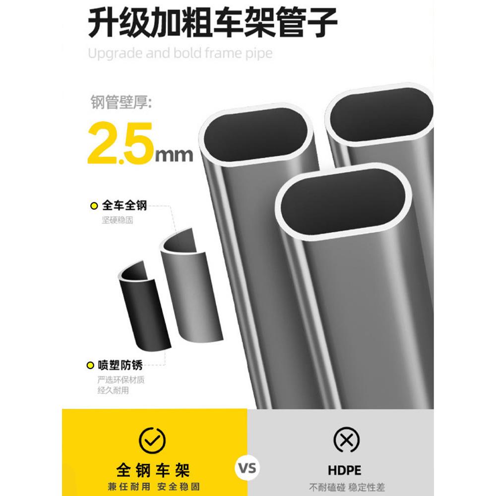S588露营推车户外可折叠小推车营地车野营小拖车拉杆车野餐手拉车