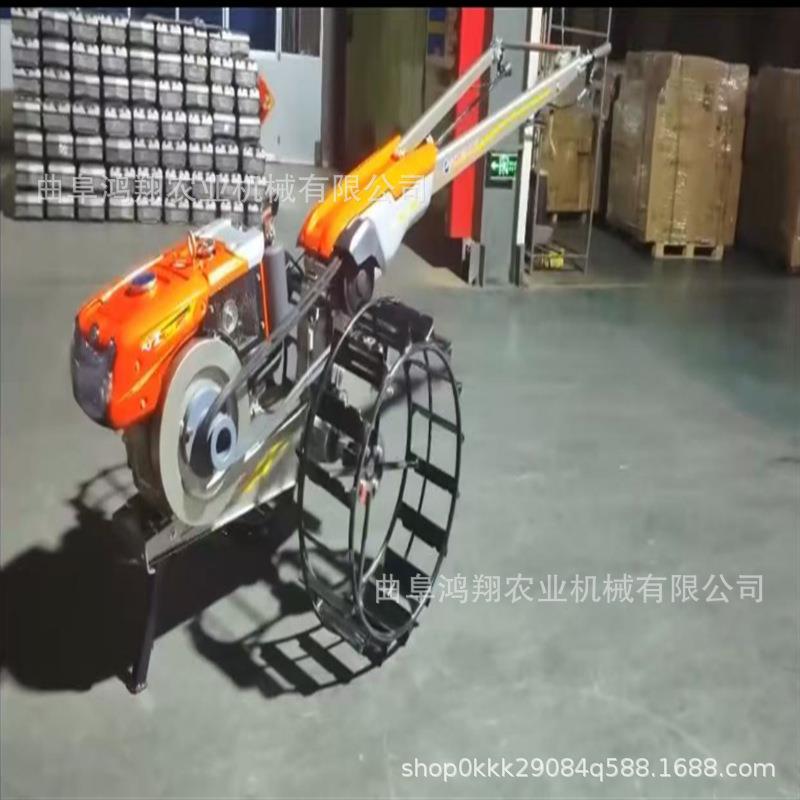 水旱打田柴油手扶拖拉机多功能小型旋耕机农用运输翻地手扶拖拉机