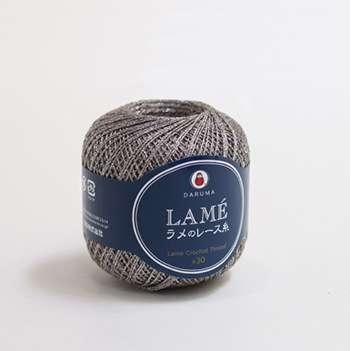 DARUMA #072140 横田#30金银蕾丝线  进口钩编蕾丝线