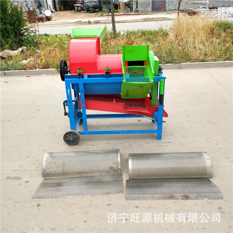 小型玉米脱粒机 玉米撕皮筛选一体脱粒机 125型谷子脱粒机