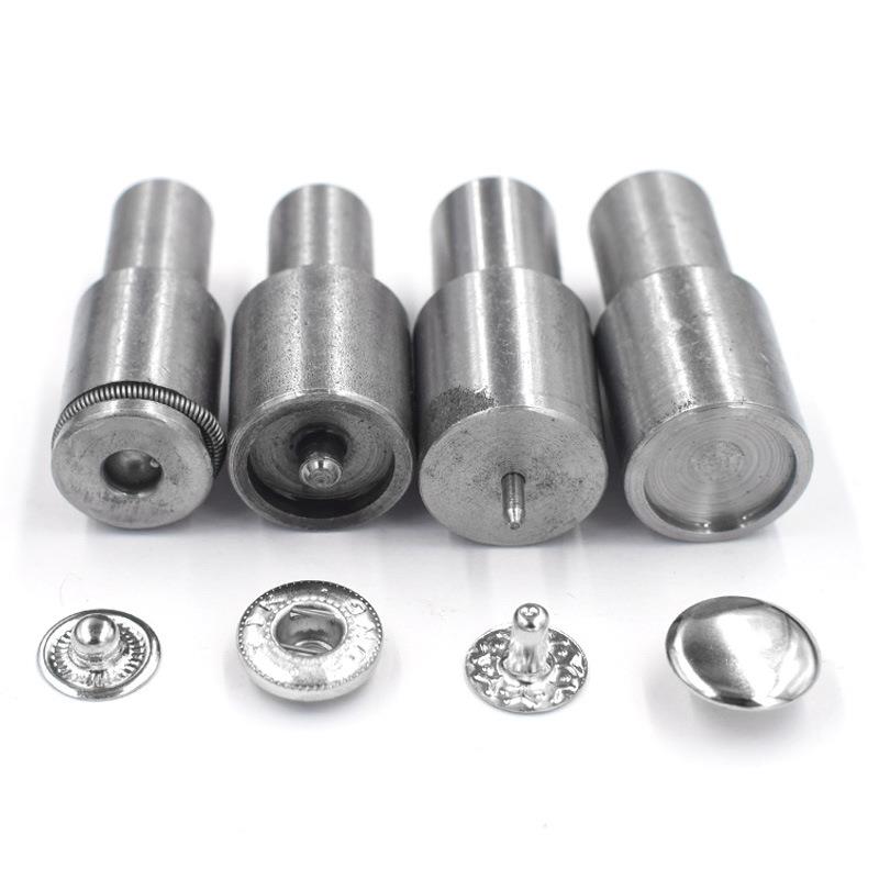 现货脚踏机磨具四合扣配套安装工具4件套加硬啪扣电动机模具