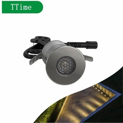 热销防水蜂窝地埋灯可调光防眩光地脚灯不锈钢户外墙角灯质保三年