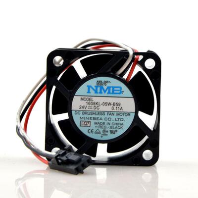 NMB散热风扇1608KL-05W-B59-LQ7 DC24V 0.11A发那科数控机床风机