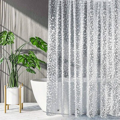 Thickened Mildewproof European Shower Curtain Set Waterproof