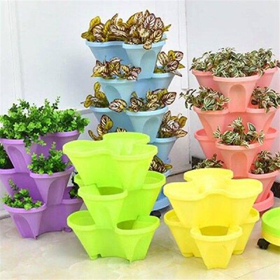 Growing Planter Pot Reusable Flower Planter Petal Design