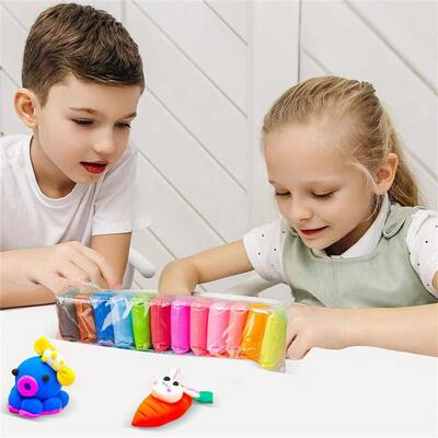 12/24/36pcs Air Dry Clay Set - Non-Toxic Modeling Fun For Ki