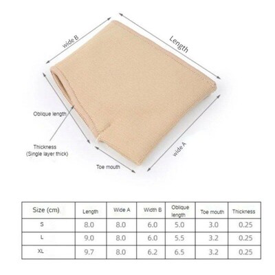 Silicone Metatarsal Pads Toe Separator Pain Relief Forefoot