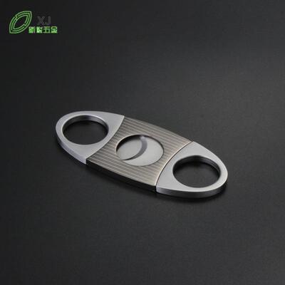 Stainless steel double-edged cigar cutter 不锈钢雪茄剪