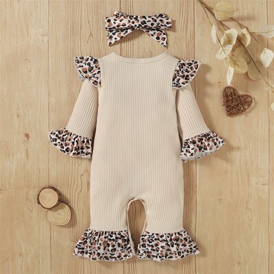 Citgeett Autumn Christmas Infant Baby Girls Boys Leopard Pri