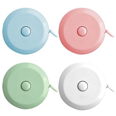 Nordic style portable tape measure, cute small soft ruler, h