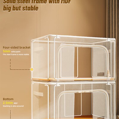 Joybos Fabric Foldable Storage Organizer Large Capacity Home