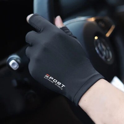 Ice Silk Half-finger Cycling Gloves for Men and Women Outdoo