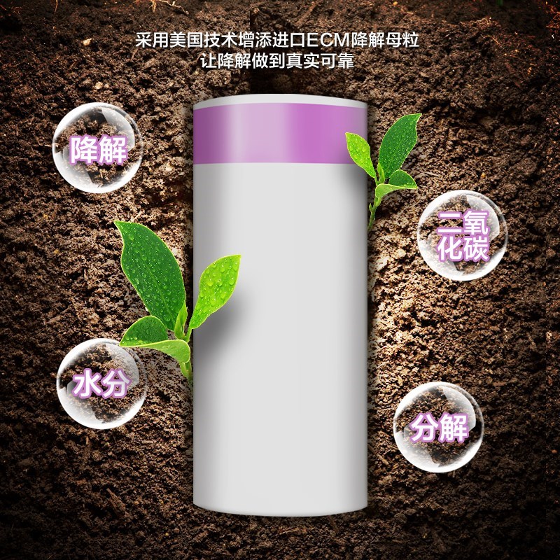 【热销】e洁驱蚊垃圾袋自动收口手提式厨房家用可降解塑料袋