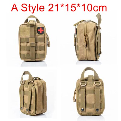 Molle Tactical First Aid Kits Medical Bag Emergency Outdoor