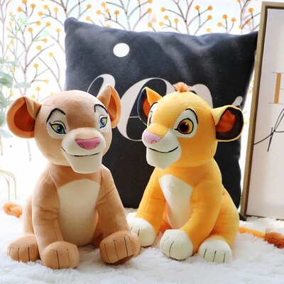 26cm New  The Lion King Simba Nala Young Simba Stuffed Anima