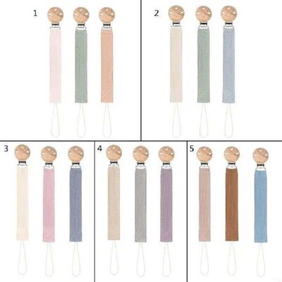 Y4QA Chain for Girl Boy Infant Toddlers Pacifier Leashes