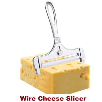 Stainless Steel Wire Cheese Slicer Cheese Cutter for Cheddar