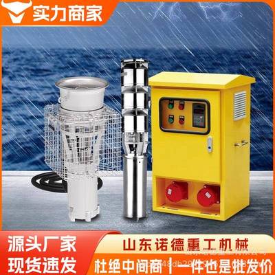 永磁防汛泵高扬程管道施工轻便型抽水泵防涝排旱便携式潜水泵