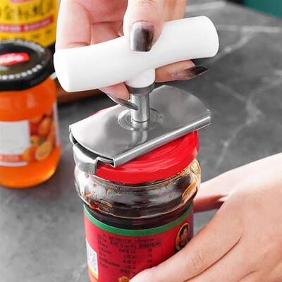 Stainless Steel Multi-Use Jar Opener  Adjustable Labor-Savi