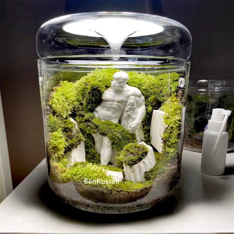 Micro Landscape Glass Bottles Creativity Dew Collection Glas