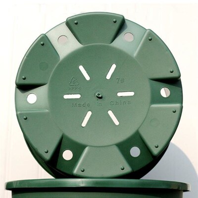 More large flower pot plastic plant trees green plant POTS