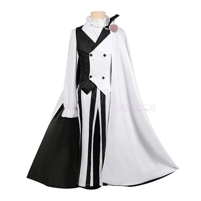Nikolai Gogol Topi Kostum Cosplay Wig Bungo Stray Dogs Seaso