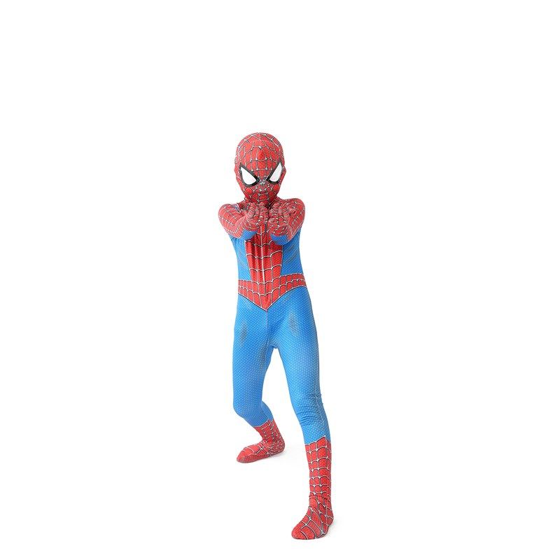 Superhero Spiderman Kids Costume Set 12 Style Iron Miles The
