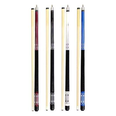Wood Billiard Pool Stick 1/2 Segmented Snooker Cue for Home