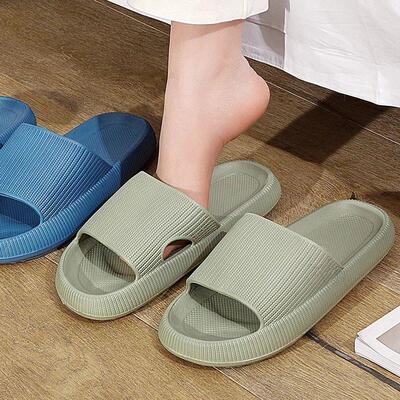 Cloud Sliders Women Men Non-Slip Bathroom Slippers Summer So