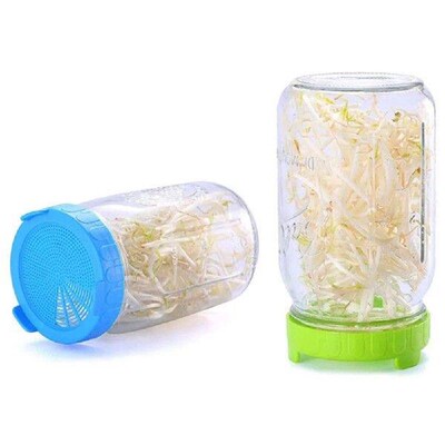Food Grade Mesh Sprout Cover Kit Peanut Sprouting Lid for
