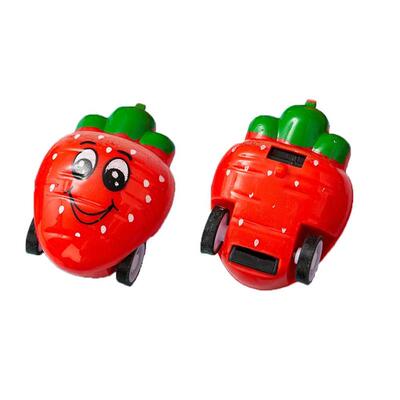 12/24Pcs Cartoon Fruit Theme Car for Birthday Baby Shower Ea