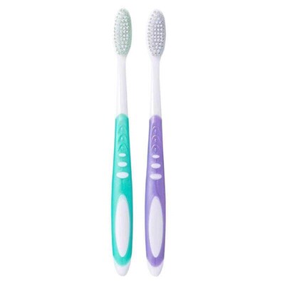 Soft Bristle Toothbrush for Adults, Family Pack, Nano Ultra-